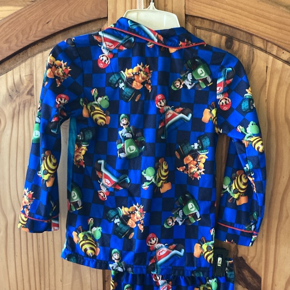 Nintendo | Pajamas | Boys Mario Kart Blue Red 2 Piece Pajamas Set Size ...